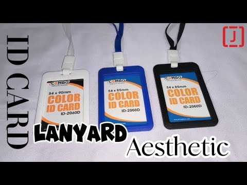 PRAKTIS & KEREN.... REVIEW ID CARD 2 SISI + LANYARD MULTIFUNGSI ✨ @TokojadiNet