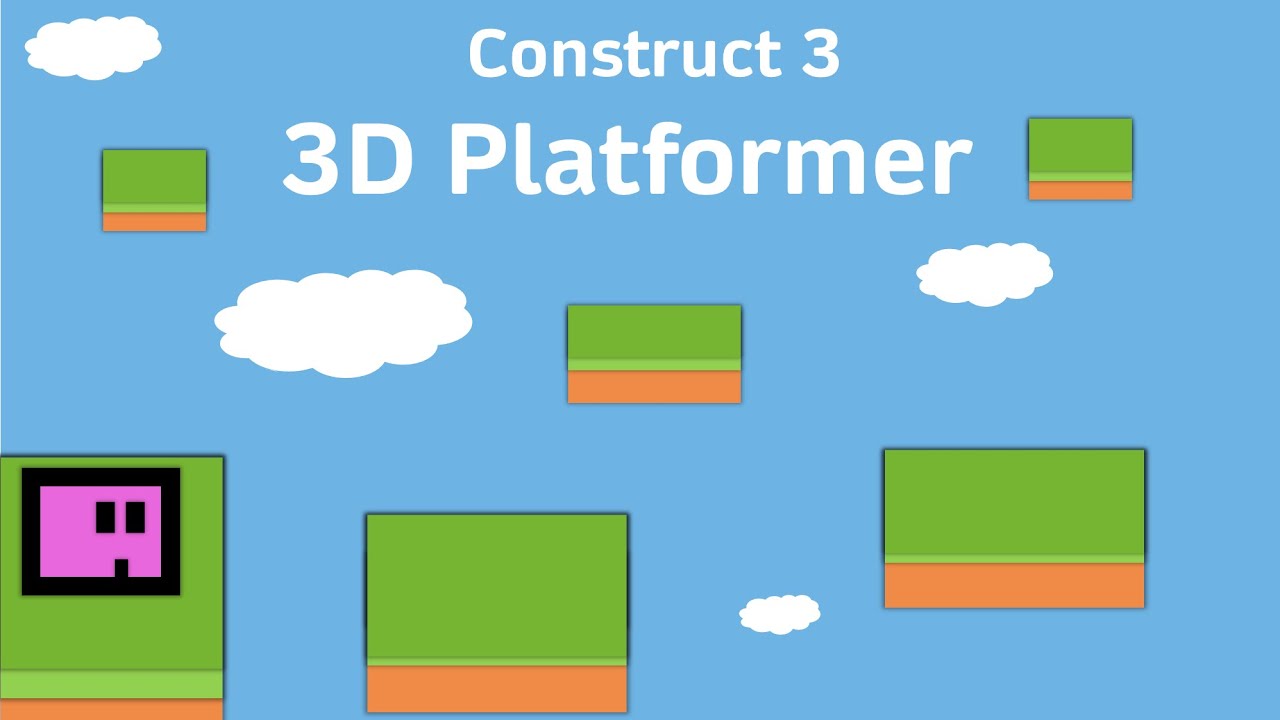 OLD SEE DESCRIPTION - Construct 3 3D 6.Gravity and Jumping