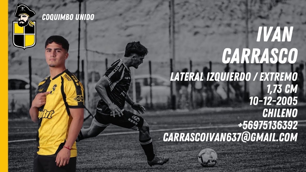 Iván Carrasco. Lateral izquierdo/extremo 
