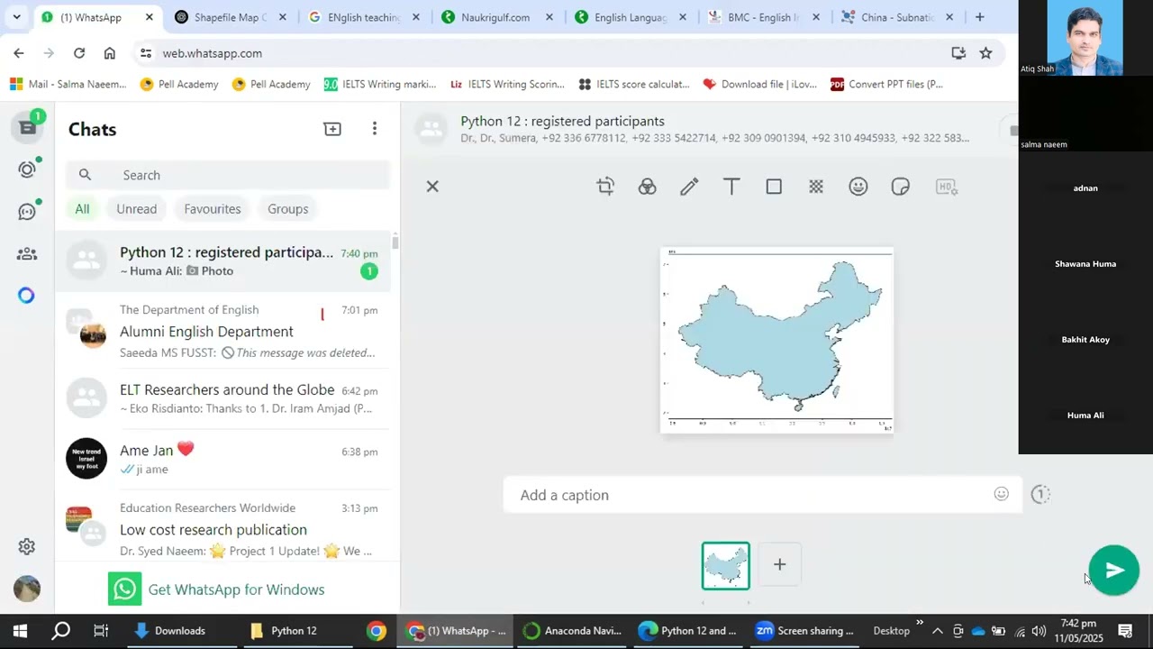 Create Study Area Map in Python | Plotting Maps with Geopandas & Matplotlib (Python 12