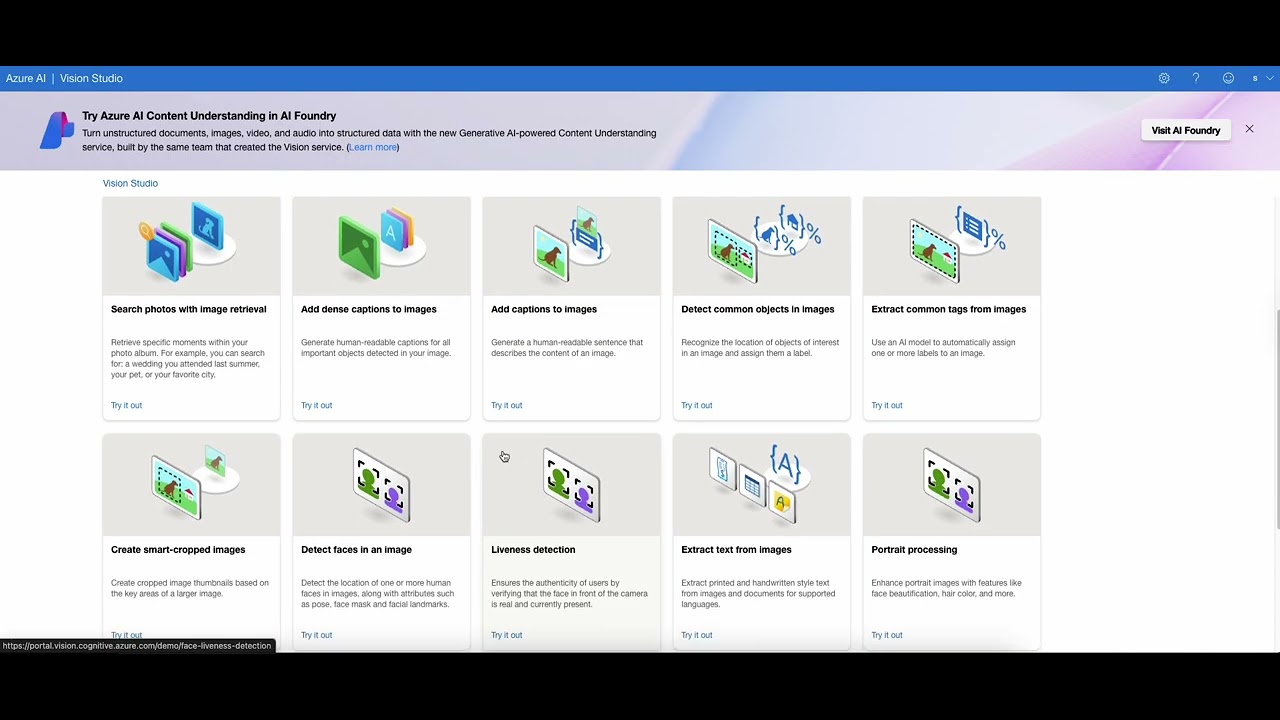 Getting Started with Azure AI Computer Vision Service