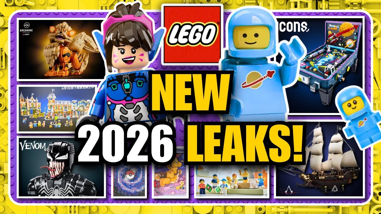 NEW LEGO LEAKS! Pokémon, Classic Space, Overwatch, Disney & MORE!