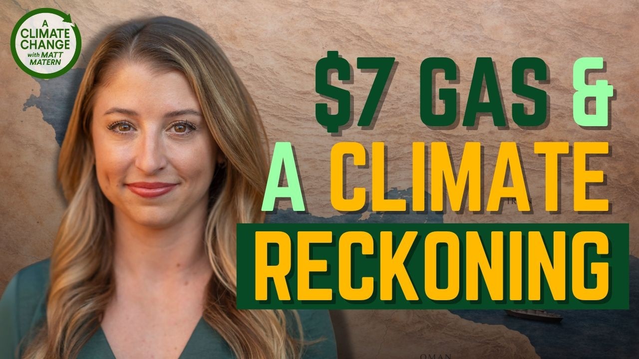 How the Iran Conflict Could Accidentally Accelerate Clean Energy | Miranda Green