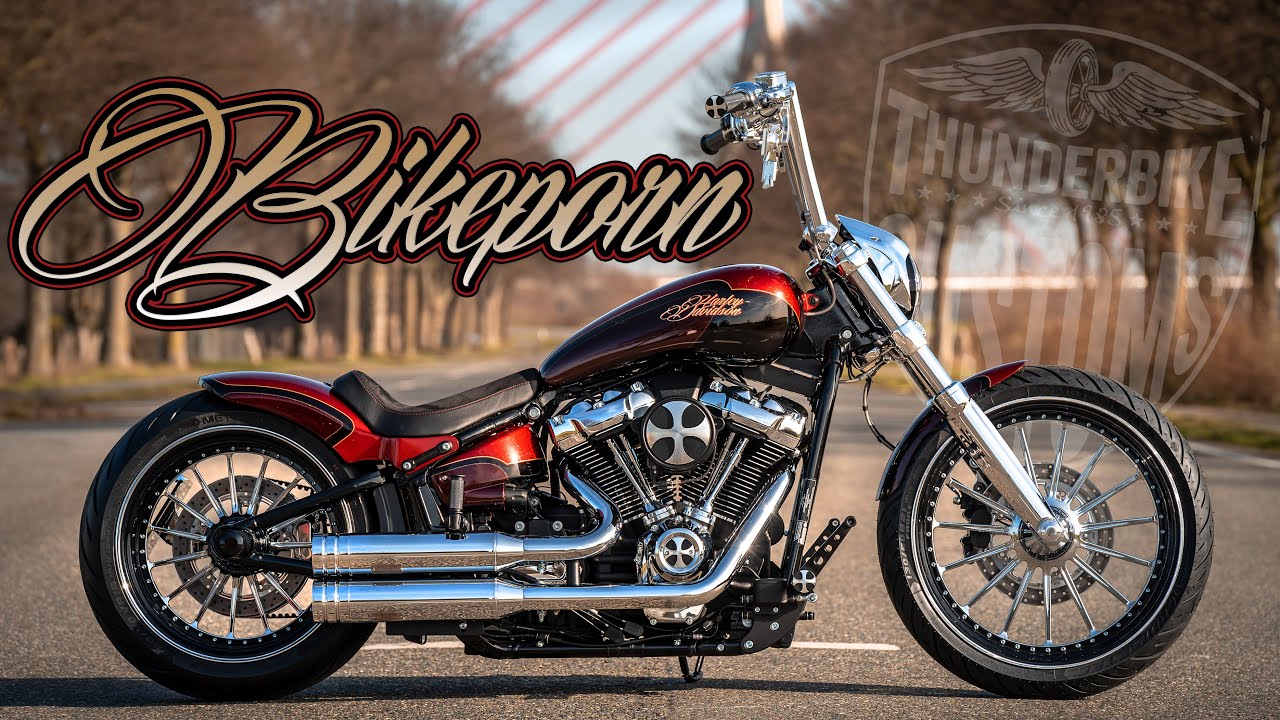 Custom Harley-Davidson Blends Modern Cruiser Muscle with Classic Visual ...
