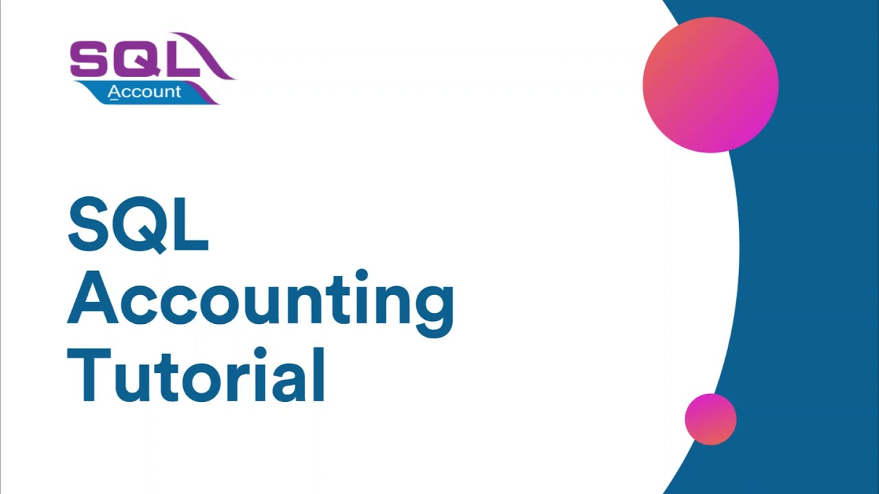 SQL Accounting Tutorial - Batch Module