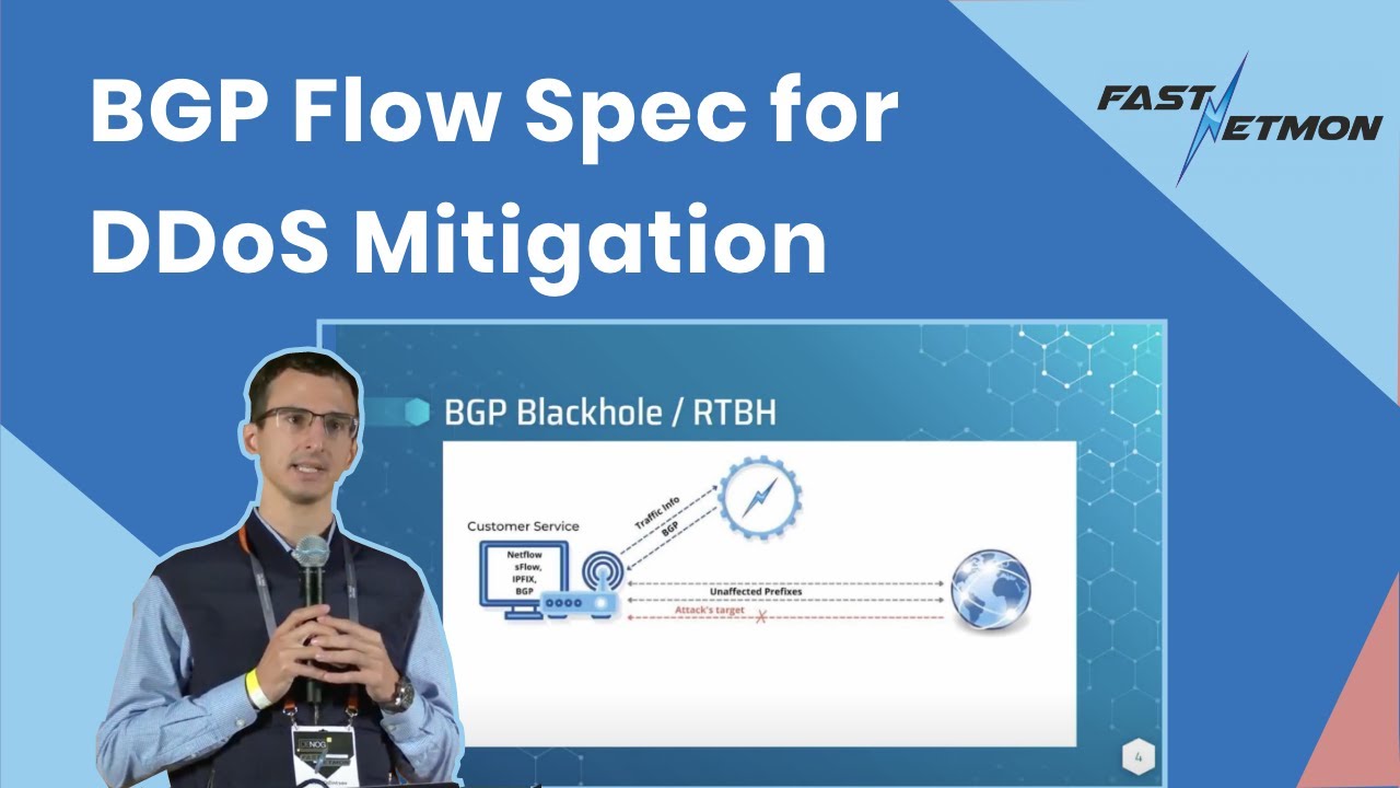 BGP Flowspec for DDoS mitigation:  practical aspects - Presentation at DENOG14