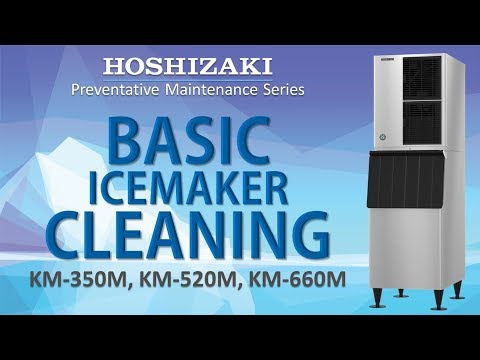 Basic KMEdge X Icemaker Cleaning | KM-350, KM-520, KM-660