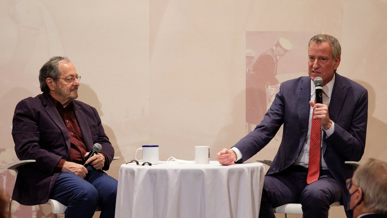 Mayor Bill de Blasio in Conversation with Professor Joseph P. Viteritti