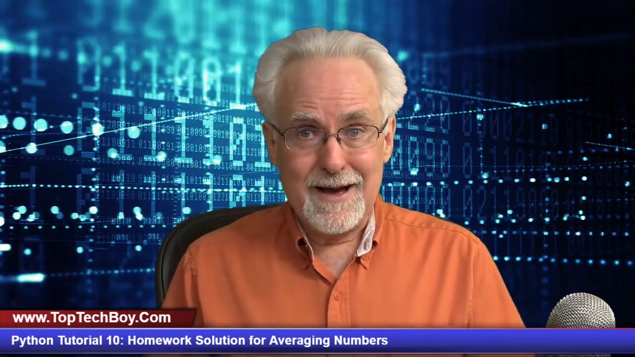 Python Tutorial 10: Homework Solution for Averaging Numbers