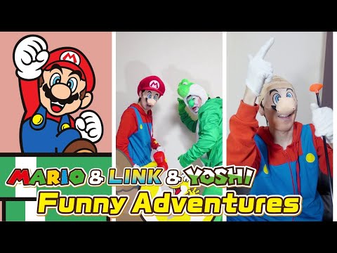 The Funny Adventures of Mario & Link οΌ Yoshi π€£ οΌ2122