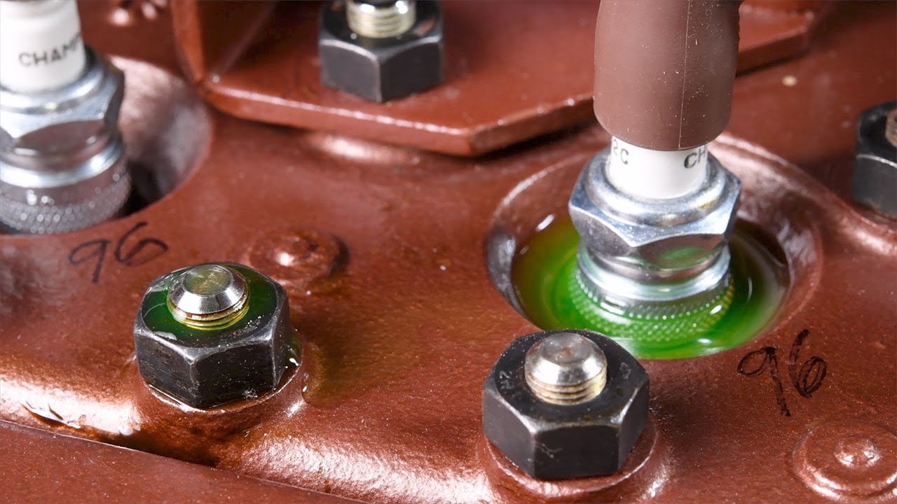 Atomic 4 - Leaky head stud repair