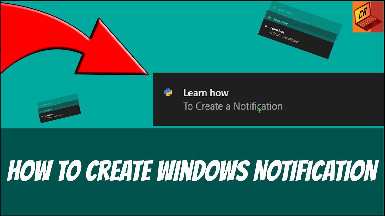 How to Create Notifications with Python