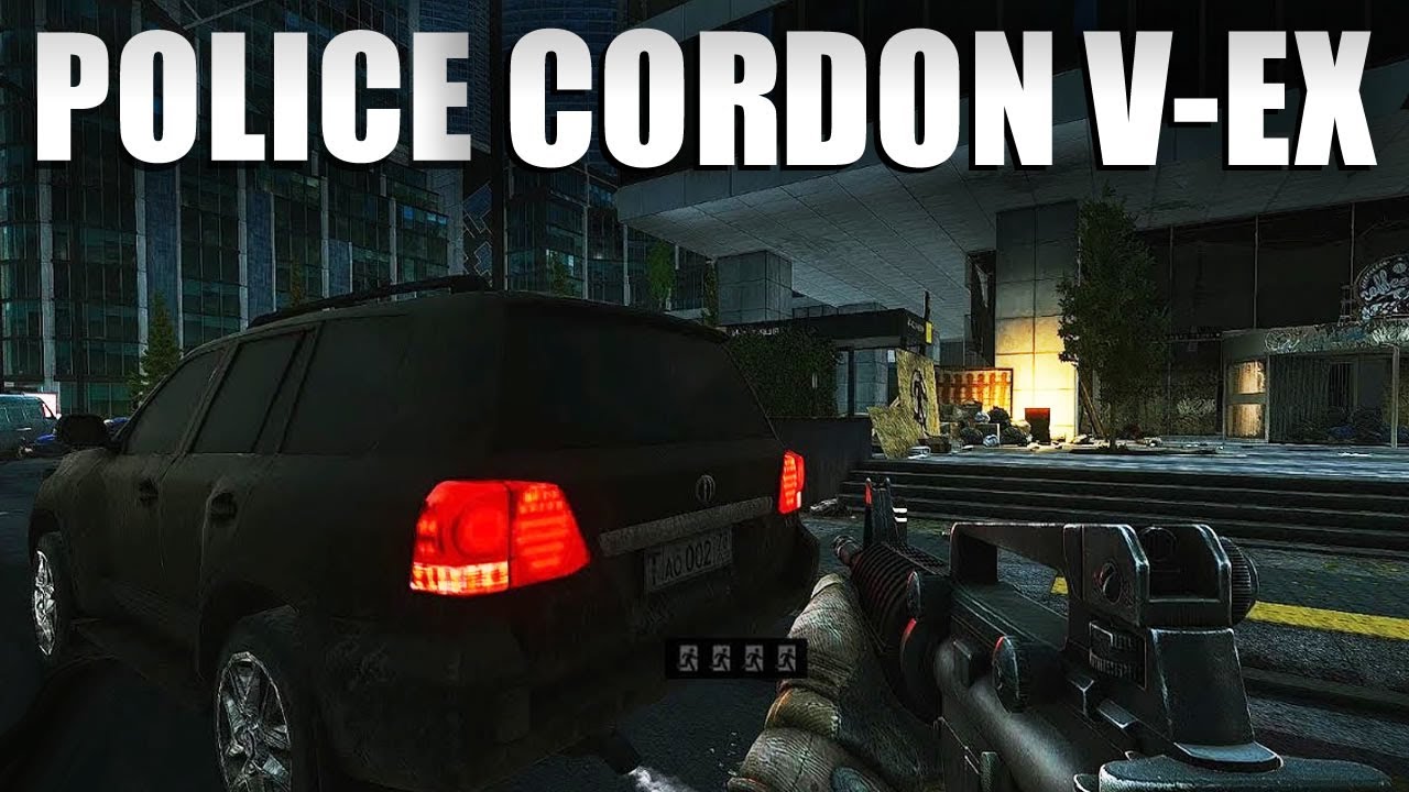 Police Cordon V-Ex Extract Location (Car/Vehicle Extract) Ground Zero in Escape From Tarkov