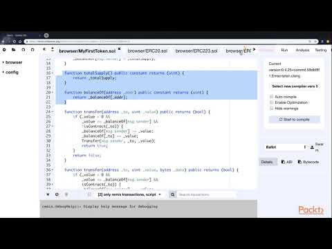 Learn Blockchain Real World Projects Our Token Development | packtpub com - Mind Luster