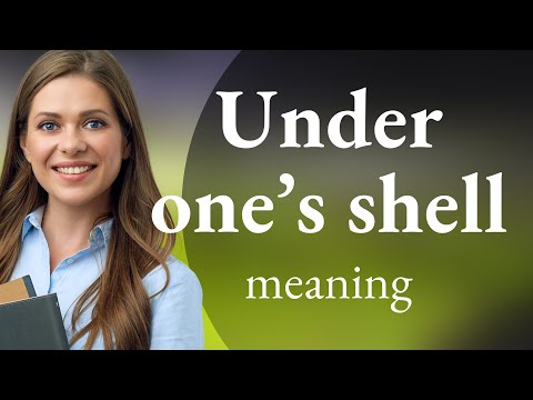 Exploring Idioms: Understanding "Under One's Shell"
