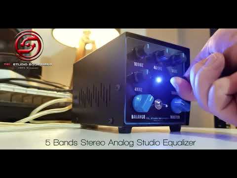 Boutique Analog 5 Bands Stereo Mastering Studio Equalizer | Reverb