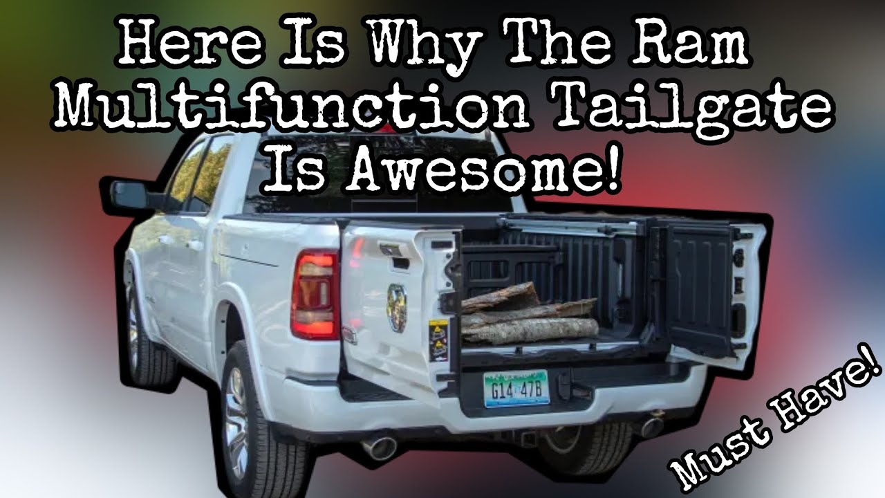 Here Is Why Ram’s Multifunction Tailgate Is Awesome!