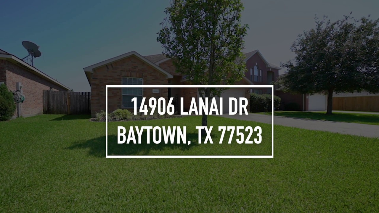 14906 Lanai Dr, Baytown, TX 77523