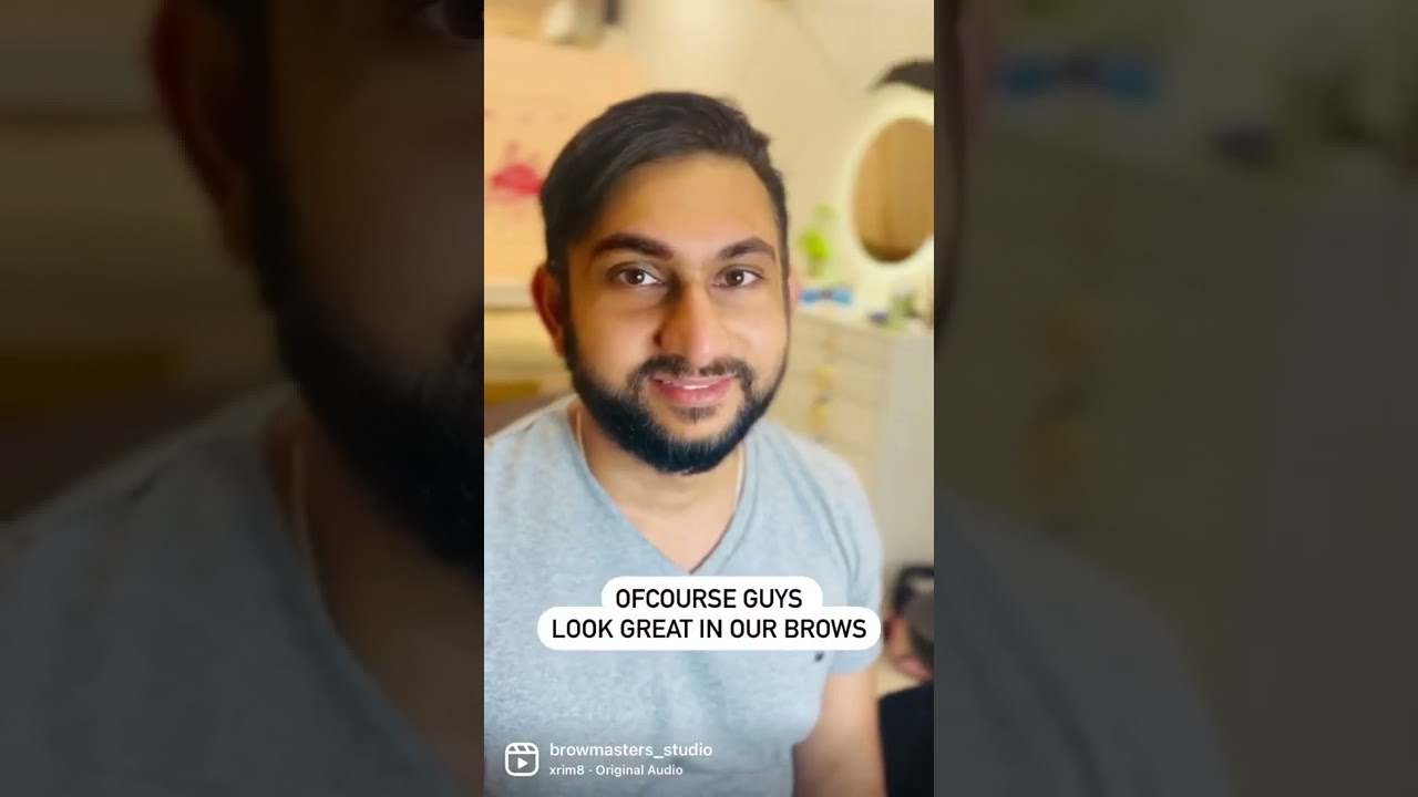 Microblading in Mumbai for Guys - BrowMaster studio Bandra West #eyebrows #eyebrowsformen