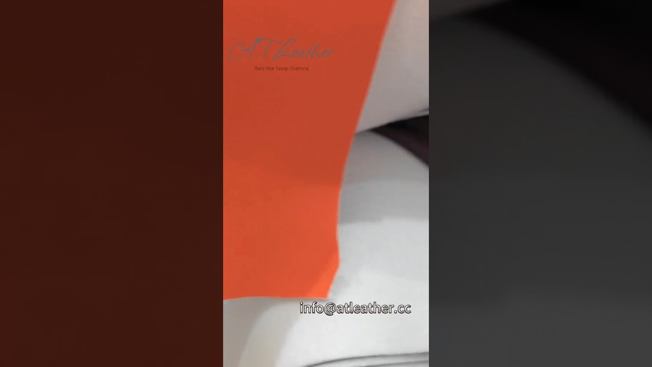 PVC leather Car Seat Sofa Furniture Bag Synthetic Faux Red litchi Texture flannelette Base