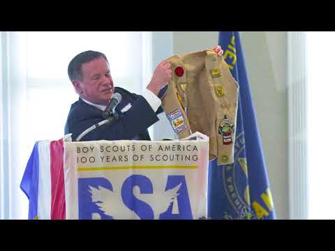 VIDEO: Javon Bea Speech at Boy Scouts Lifetime Achievement Ceremony ...