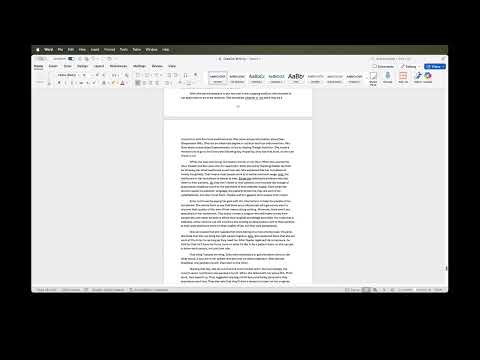 Creative Writing: Chapter 14: Week 7