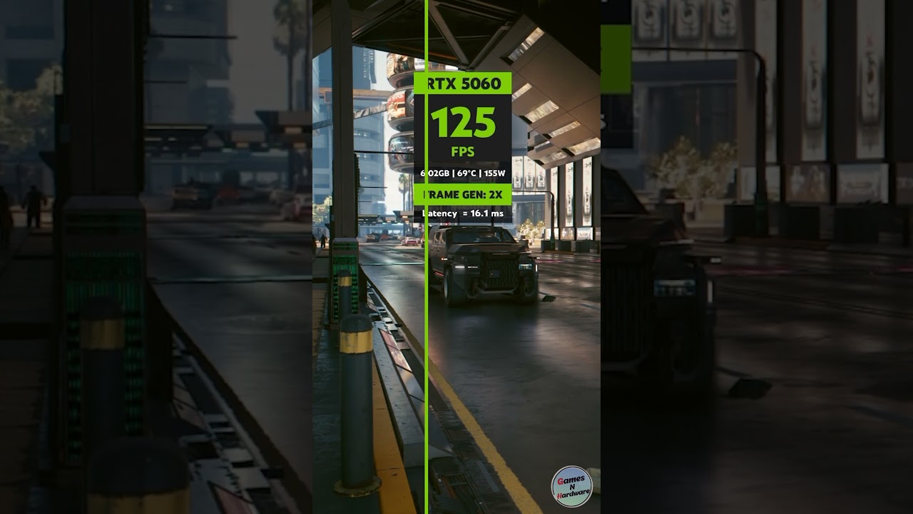 Cyberpunk 2077 | Multi Frame Gen + Latency Test (RTX 5060)