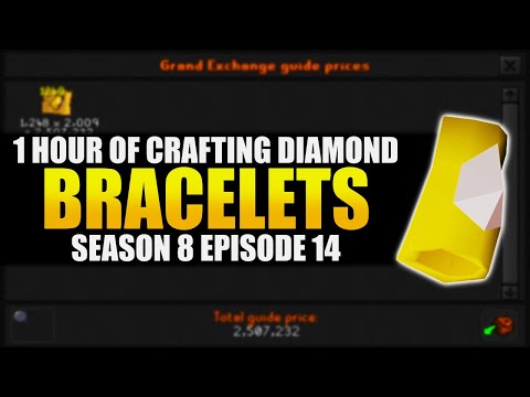 Crafting Diamond Bracelets | Testing OSRS Wiki Money Making Methods | Money Making Guide 2023