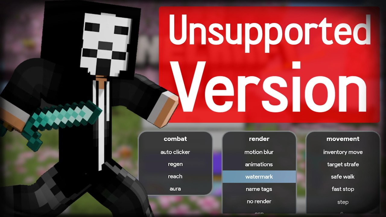 Fix Minecraft Bedrock 26.20 Hack Clients Unsupported Version & Crash