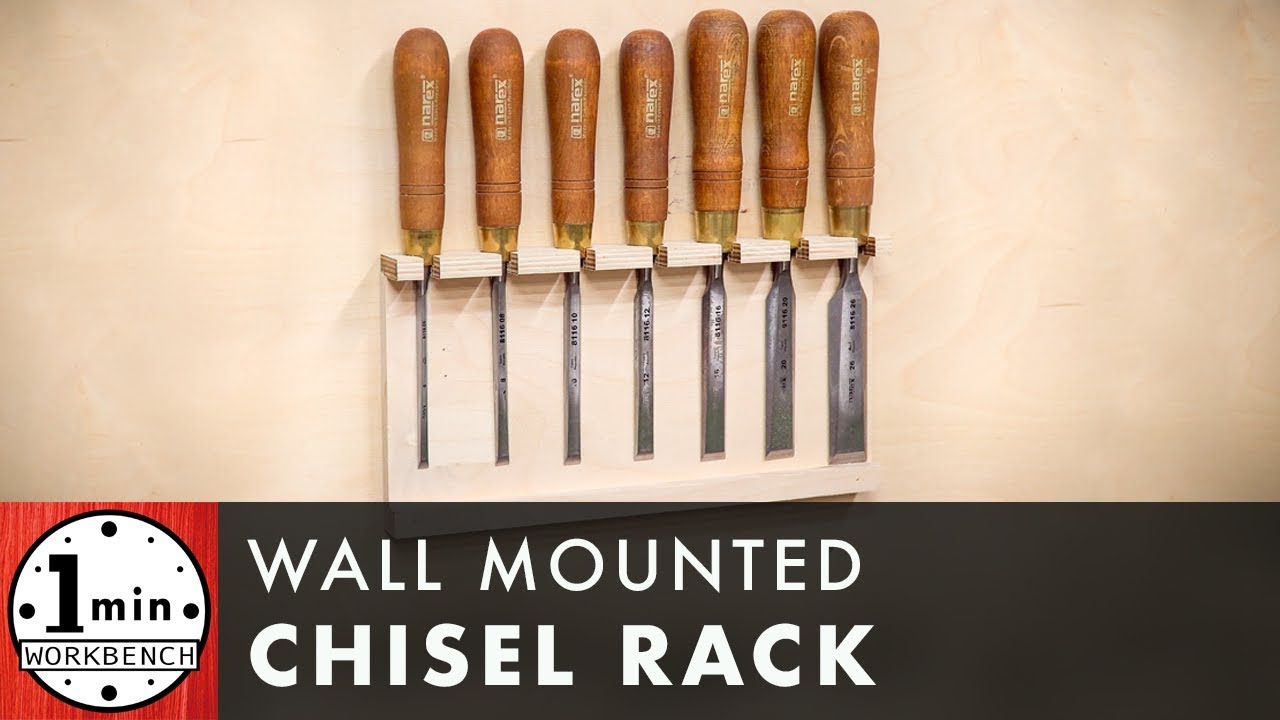 Wall Mounted Chisel Rack
