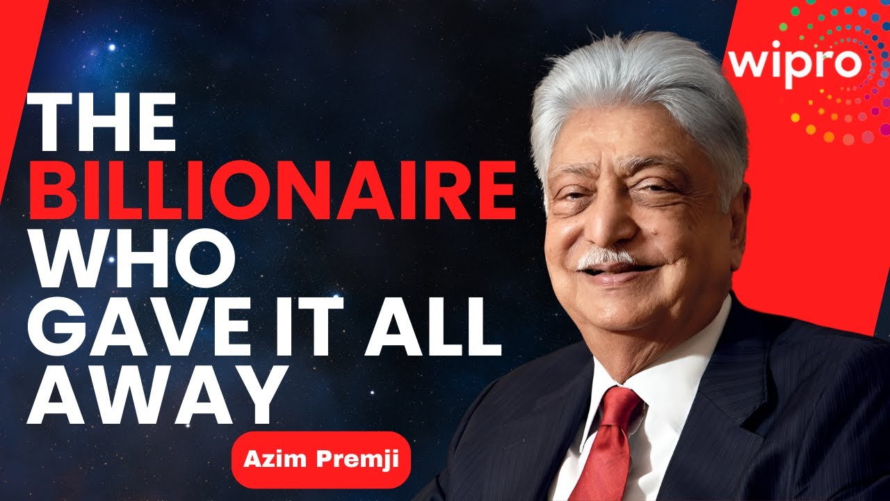 Azim Premji: The Billionaire Who Donated $21 Billion to Change Lives | Wipro | Azim Premji Biography