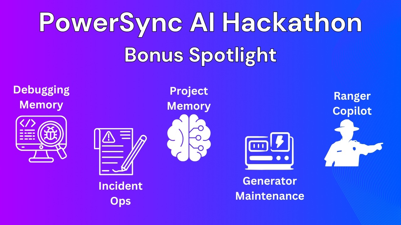 PowerSync AI Hackathon March 2026: Bonus Spotlight