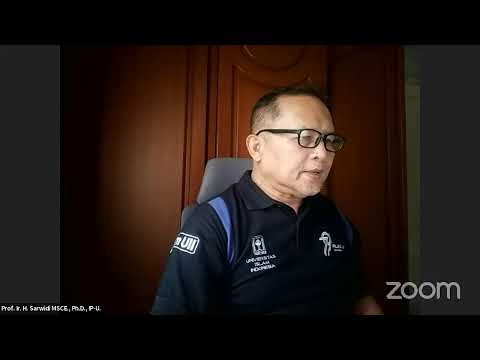 Kuliah PBTG 09 oleh Prof. Sarwidi, MRK PMTS Teknik Sipil UII. 15 Agustus 2024.