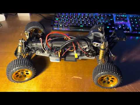 Kyosho Optima Mid with Yeah Racing Aluminum CNC Wheels