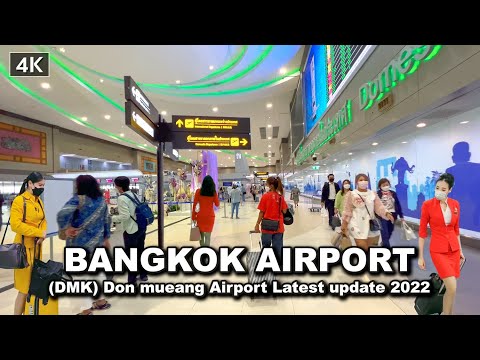 ใ๐น๐ญ 4KใWalking Bangkok Donmueang (DMK) International Airport Latest update 2022