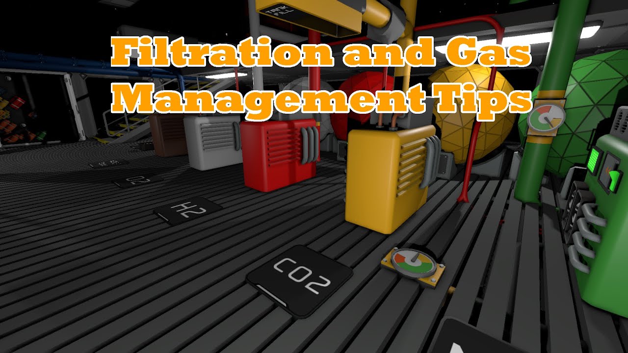 Stationeers - Filtration and Gas Management tips