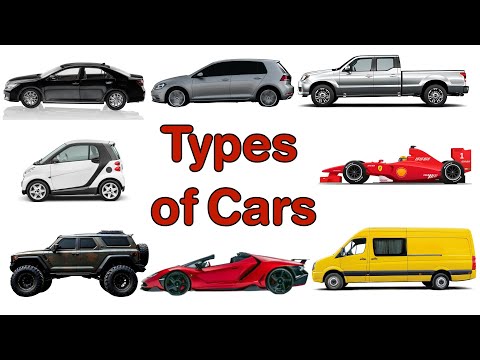 Types of Cars | Car Body Styles | Types of cars names | Types of cars with Pictures