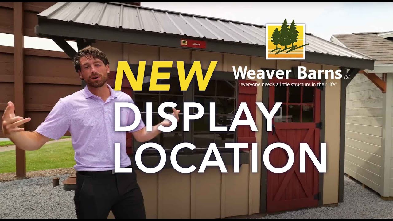 Weaver Barns New Display Lot Visit