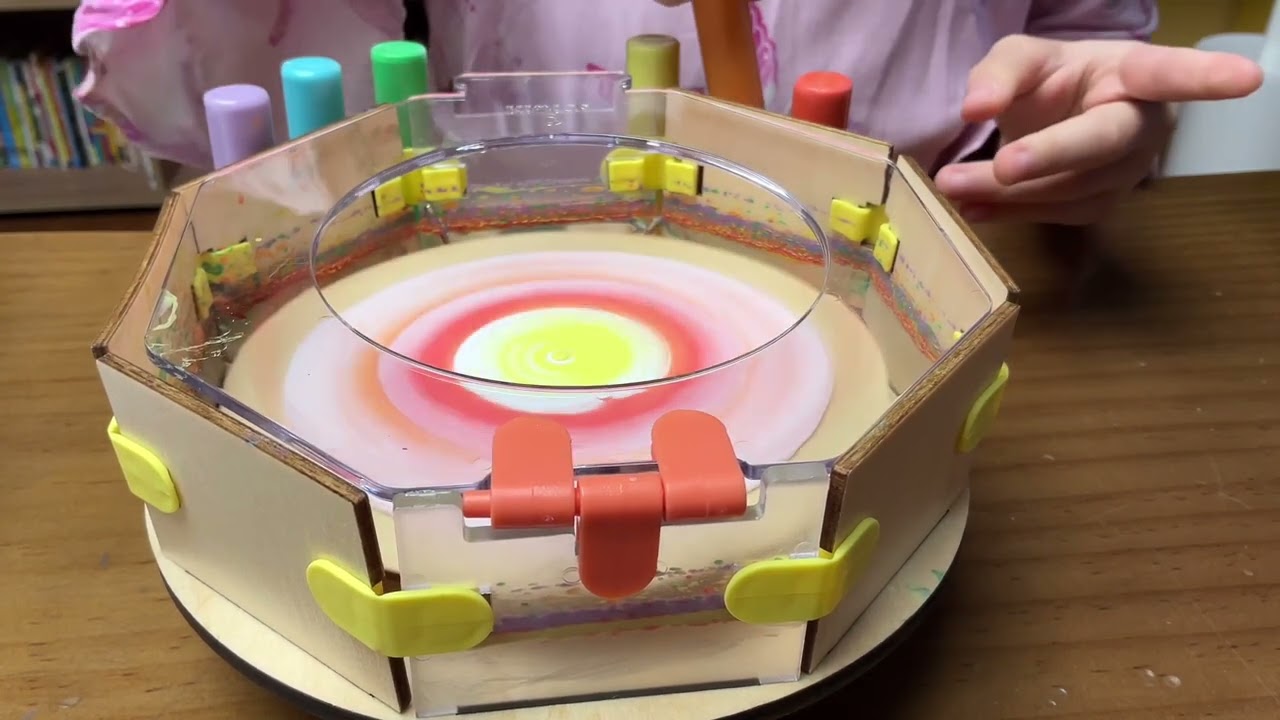 Motorized Spin Art #KIWICO