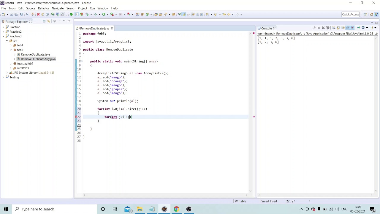 #42 Remove element from String Array java #java #interviewquestion
