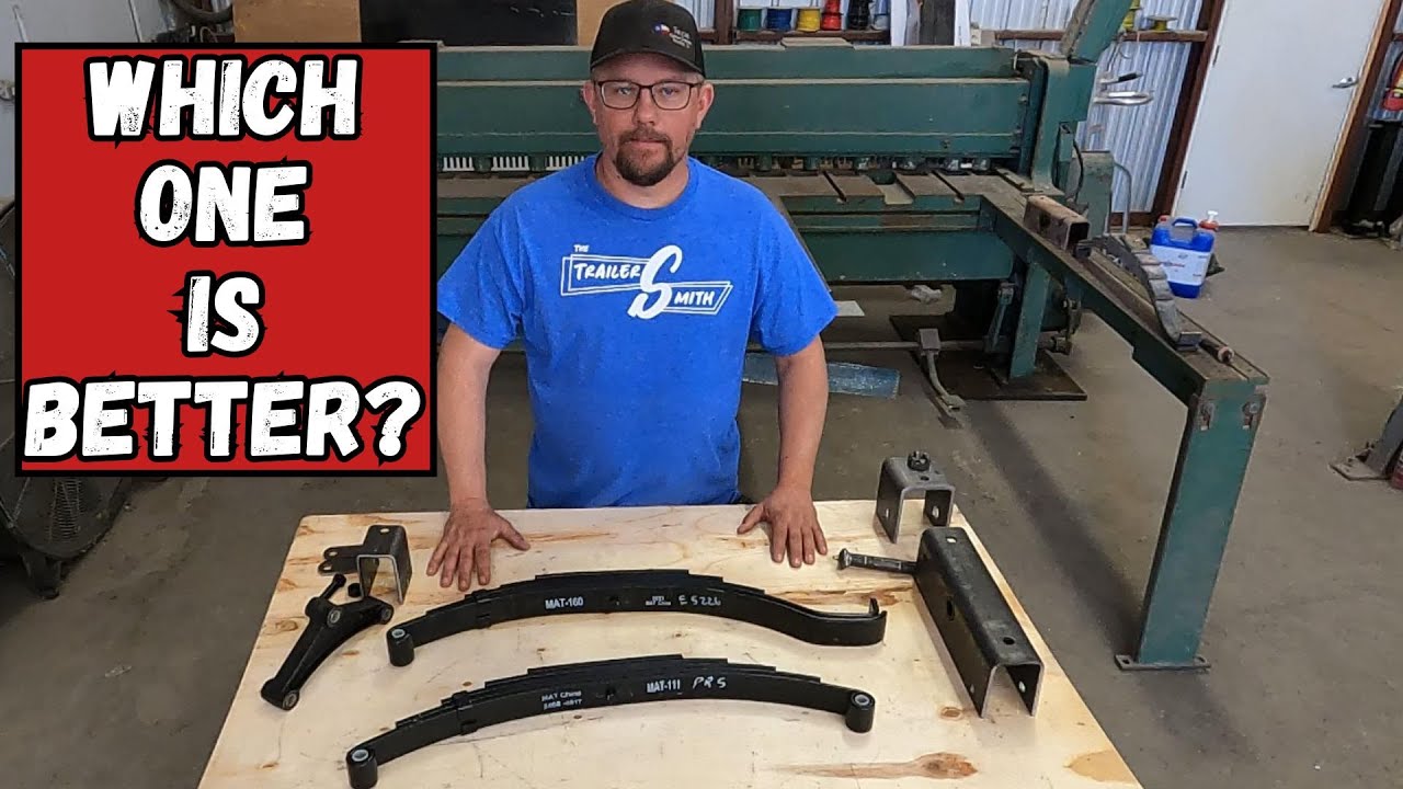 TRAILER SPRINGS: Double Eye vs Slipper Springs - What You NEED to Know!