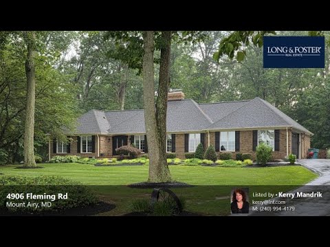 Sale: 3 Beds - 4 Baths - 3606 sq ft - Mount Airy - MD [$869,000] MLS #: MDCR2028160