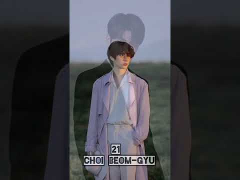 TXT members real name and age π€#soobin#yeonjun#taehyun#hueningkai#beomgyu
