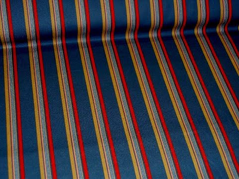 Stripe P Kaufman Fabric Pattern Astor Color Denim