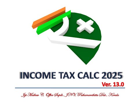 Income tax calculator 2025 Ver 13.1