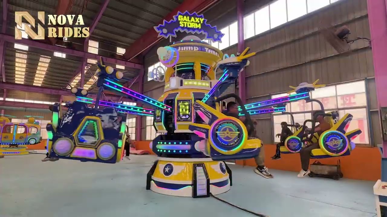 Time Jump - Ultimate Futuristic Amusement Ride | Nova Park Rides