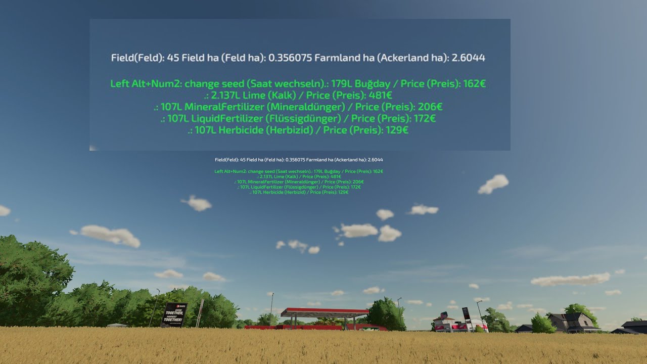 FS22 Field Statistics Data 1.0.0.0 - FS 22