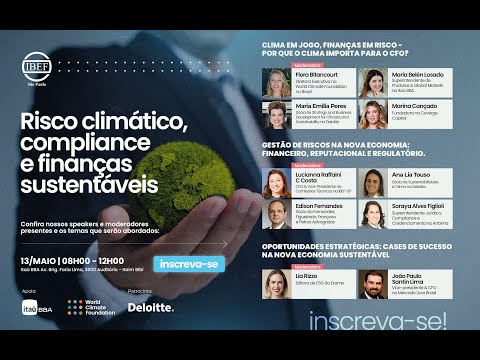 Risco Climático, Compliance e Finanças Sustentáveis