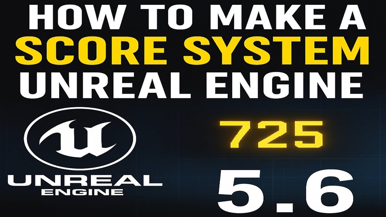 How I Made a Score System in Unreal Engine 5.6 in 7 Minutes