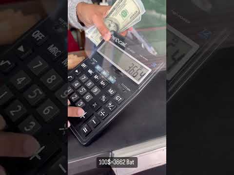 How To Exchange Money In Thailand? #shorts